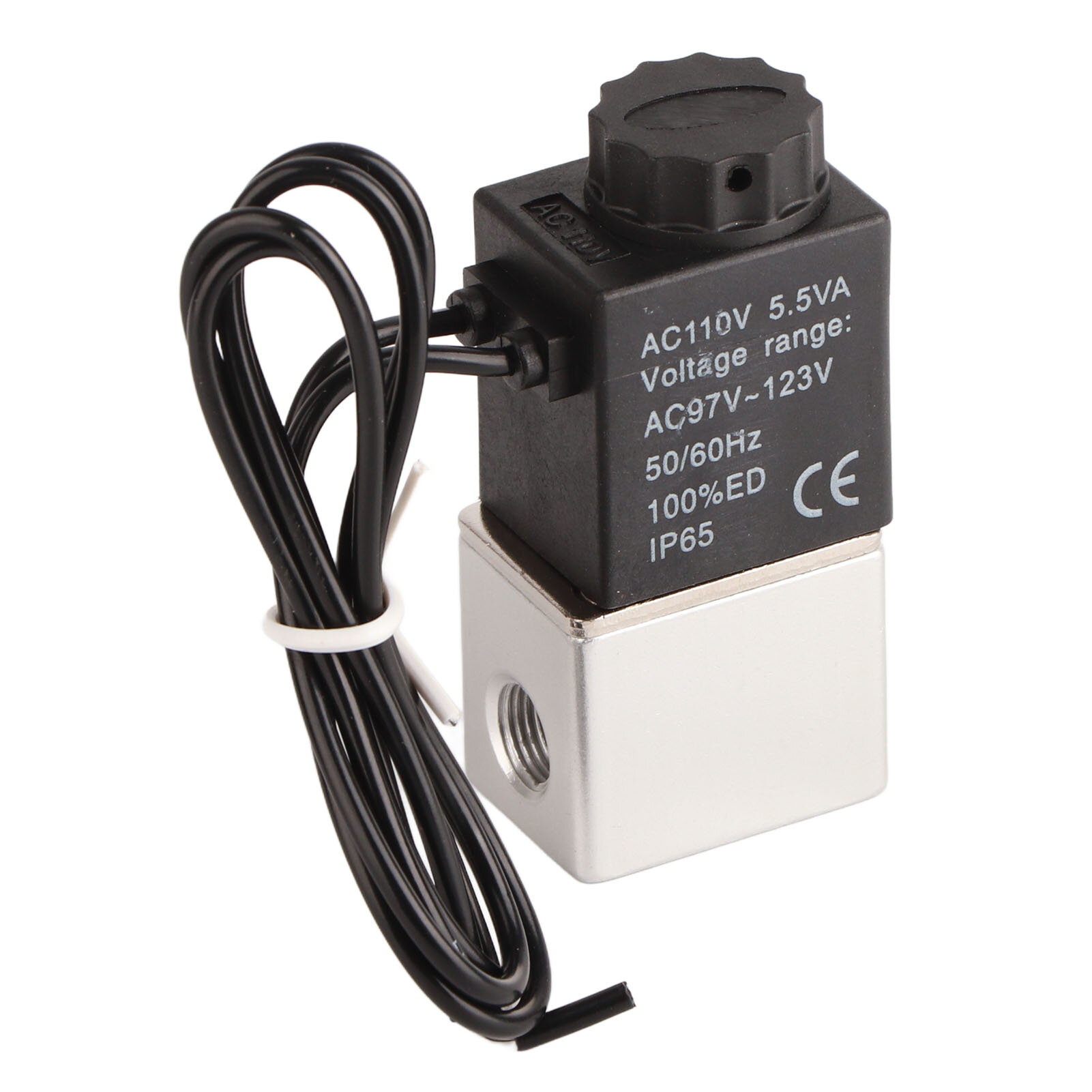 2V025‑06 Двухпозиционный электромагнитный клапан, нормально открытый, стабильный, электромагнитный