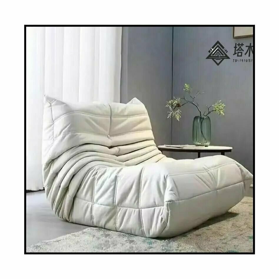 Кресло-мешок Диван, Микровелюр, Микровельвет, Размер XXXL, белый