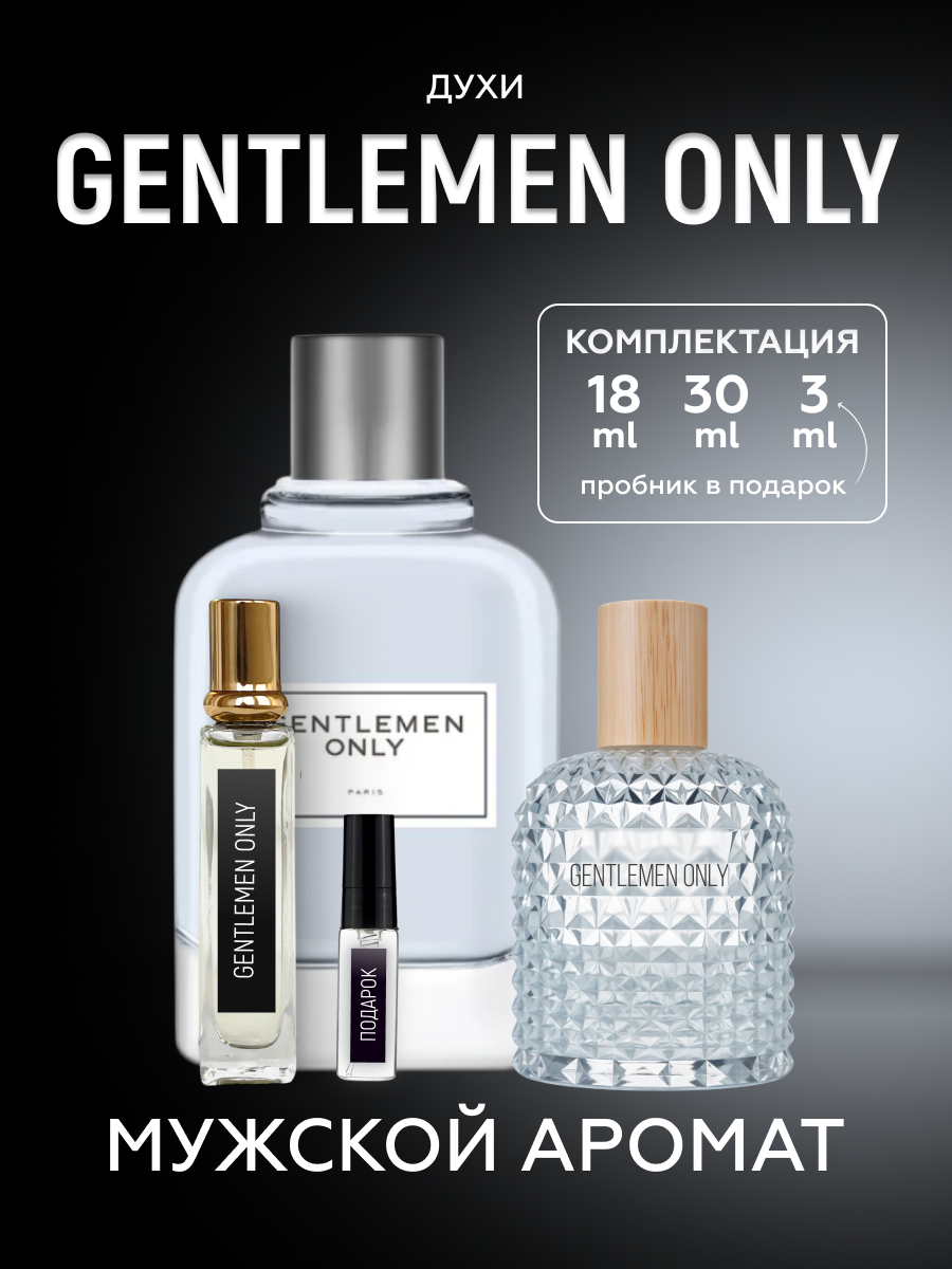 Духи мужские по мотивам Gentlemen Only, Джентельмен онли 50 мл