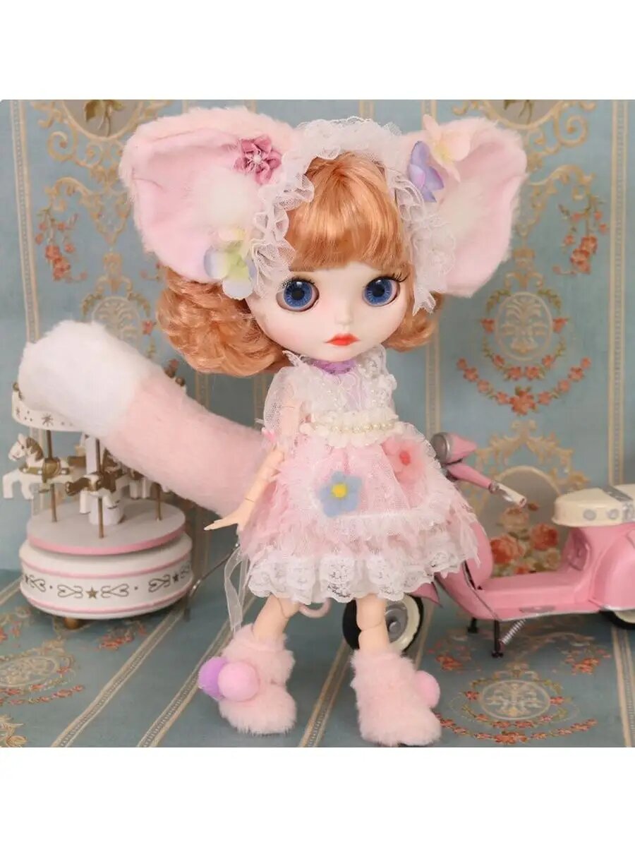 Одежда и обувь для куклы Блайз, р. 30 см, Кошка