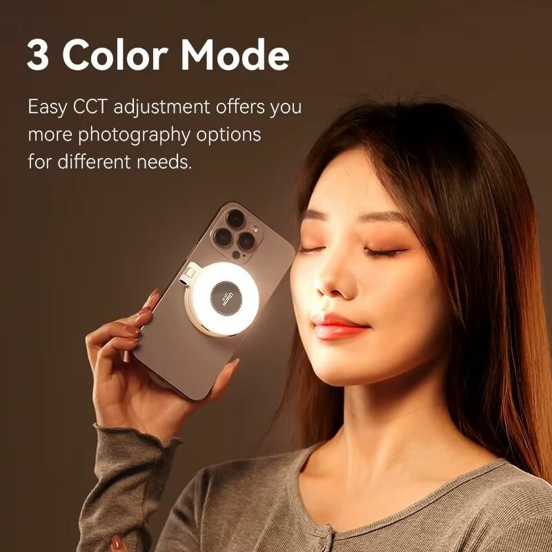 Ulanzi LM19-black Портативная подставка для телефона Selfie Light Fill Light для видеоблога Selfie Video