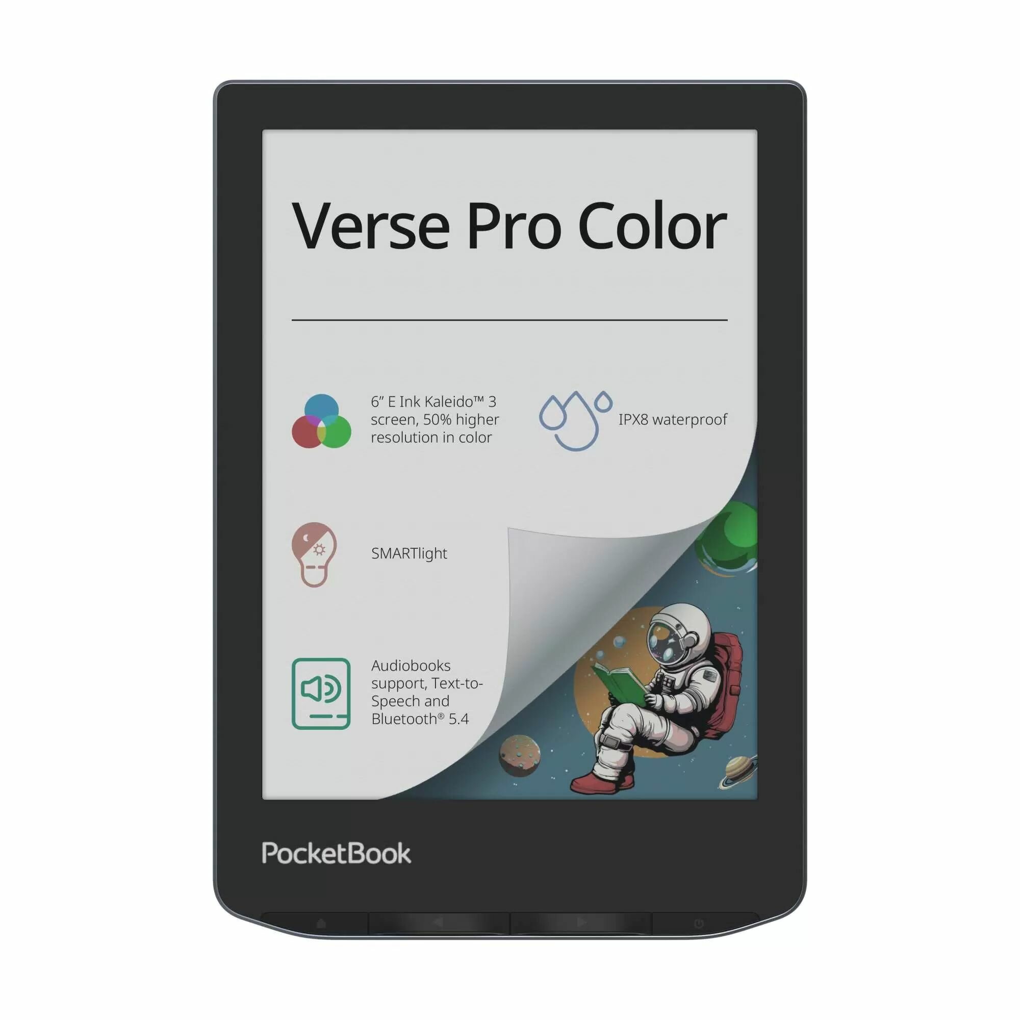 Электронная книга Pocketbook 634 Verse Pro Color Stormy Sea