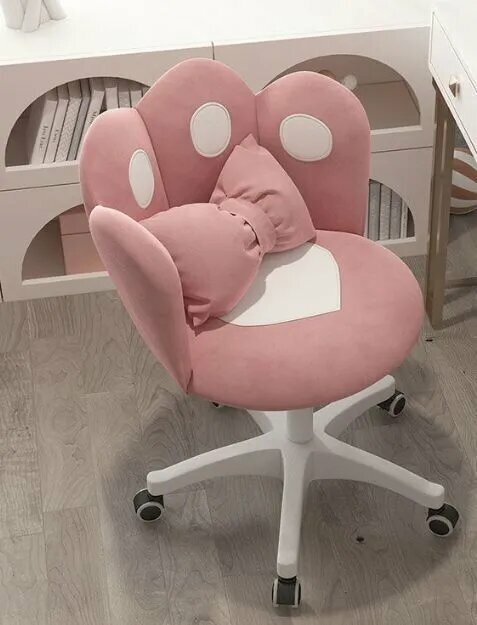 Офисный стул, темно-розовый, хаки