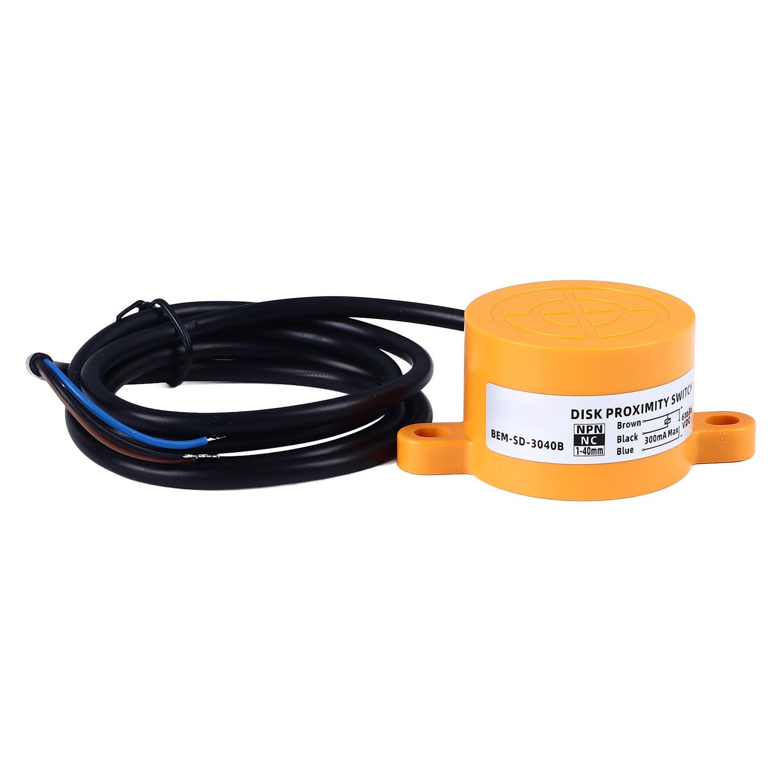 Индуктивный датчик приближения NPN, DC 3-проводной, нормально закрытый, 6-36В