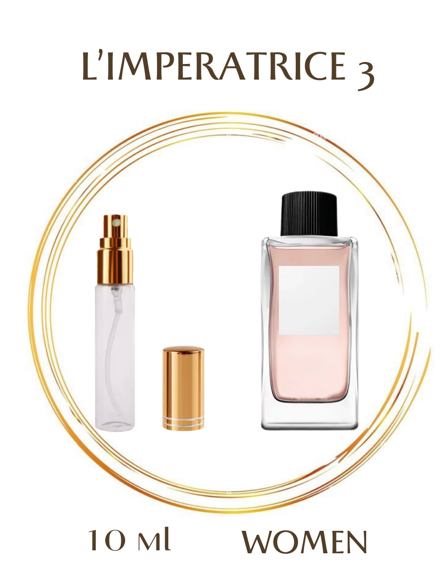 Духи парфюм L’IMPERATRICE 3 спрей 10 мл женские, цветочные, водяные