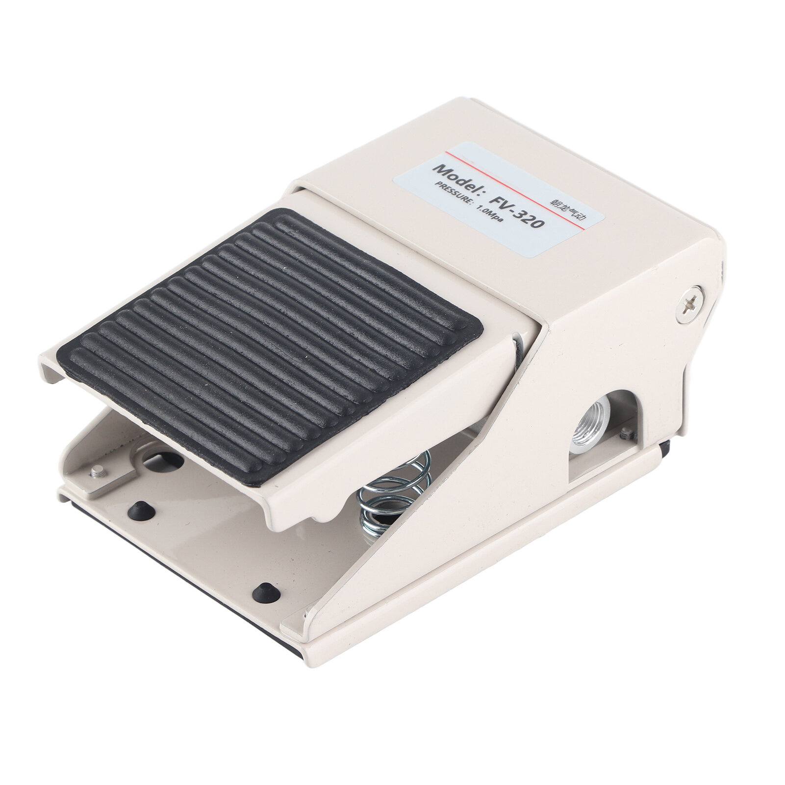 Пневматический клапан педали два позиции Триденный резьбовой не скользкий переключатель ног педальный клапан