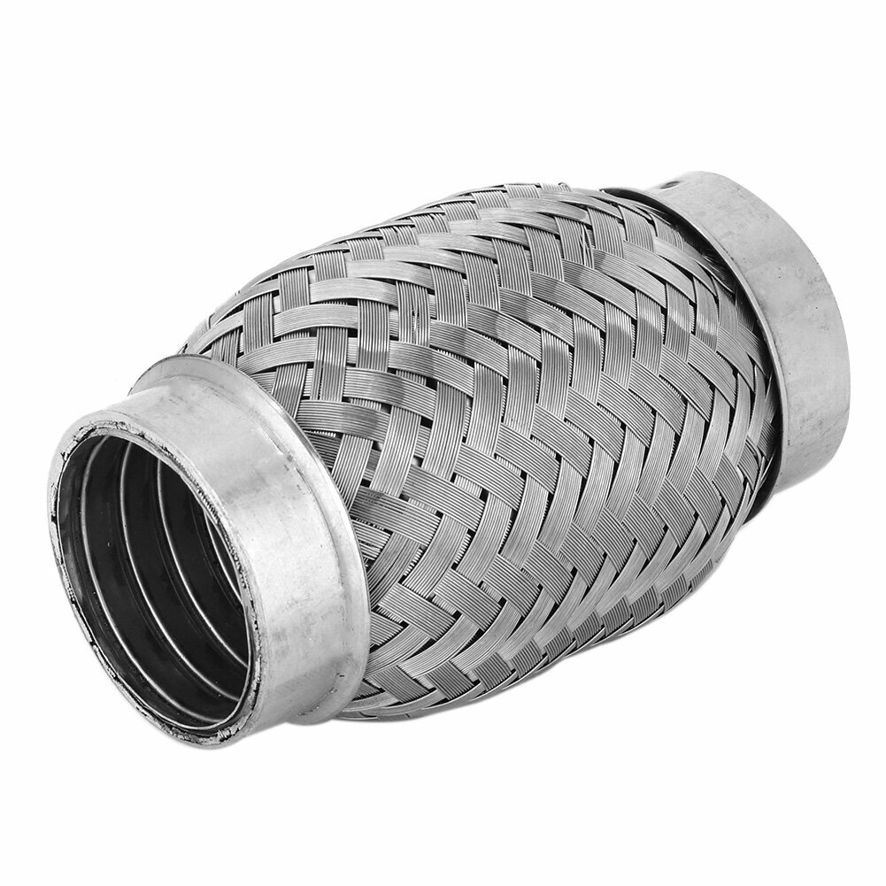 1,5 x 4 дюйма гибкая выхлопная труба из нержавеющей стали с двойной оплеткой внутренняя гофрированная труба