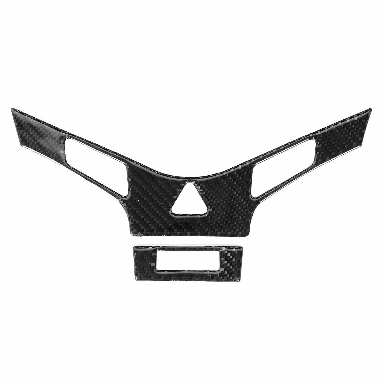 Накладки под карбон на панель кондиционера (2 шт) для Chevrolet Cruze 2009-2015