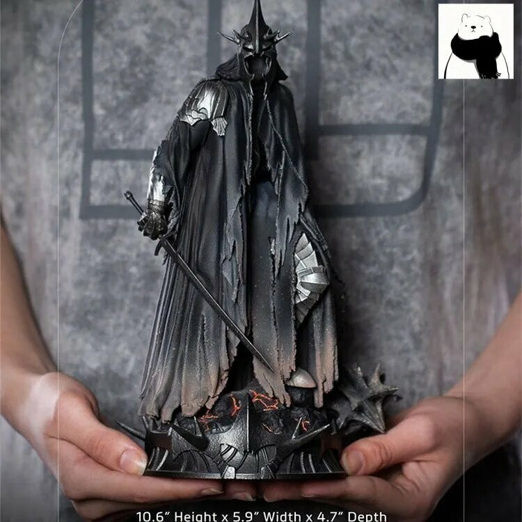 Iron Studios-Все IP, Фигурка Властелин Колец Король-чародей Ангмара / Lord of the Rings Witch-king of Angmar (26см)