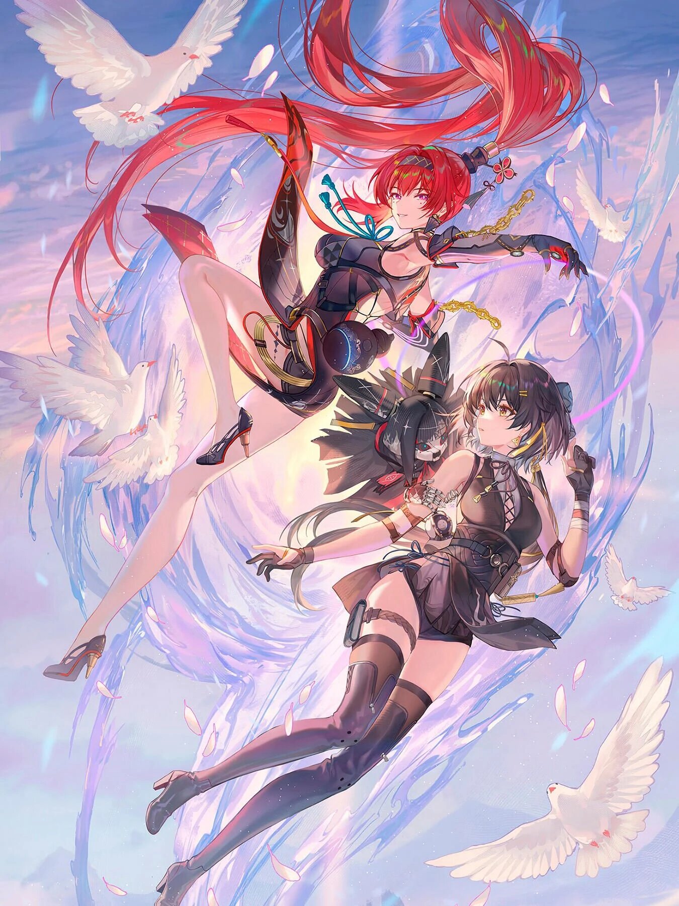 Алмазная мозаика на подрамнике "Фэн-шуй Китая меняется" круглые бриллианты 40х50см