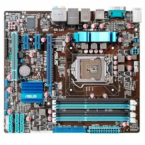Материнская плата ASUS P7P55-M (P7P55-M) - LGA1156, Intel H55, 4xDDR3-2200 МГц, 1xPCI-Ex16, Micro-ATX