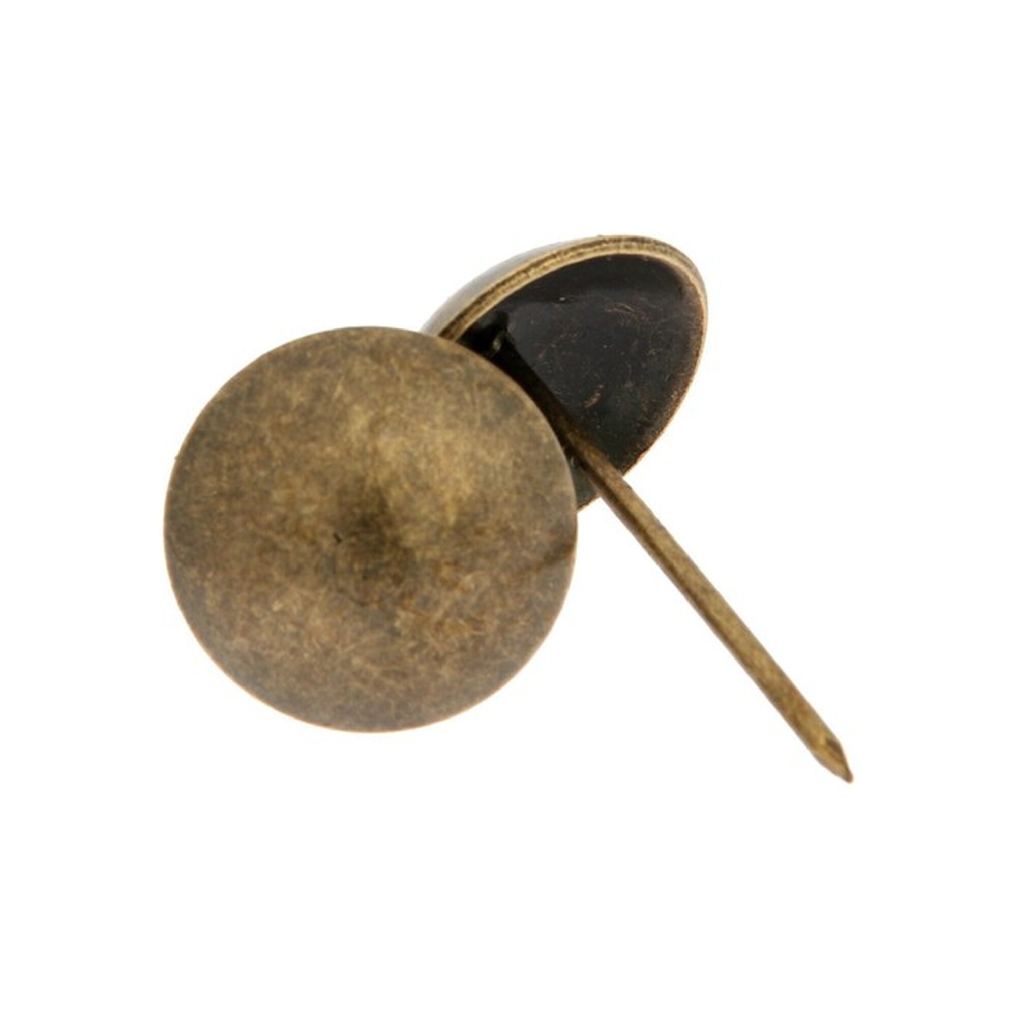 Гвозди тундра, декоративные, обивочные, 25х39 мм, бронза, 100 шт