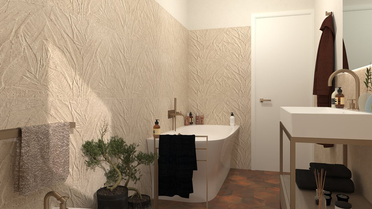 Плитка Fap Nobu Litia Beige Matt 50x120 fRXM матовая изностойкая