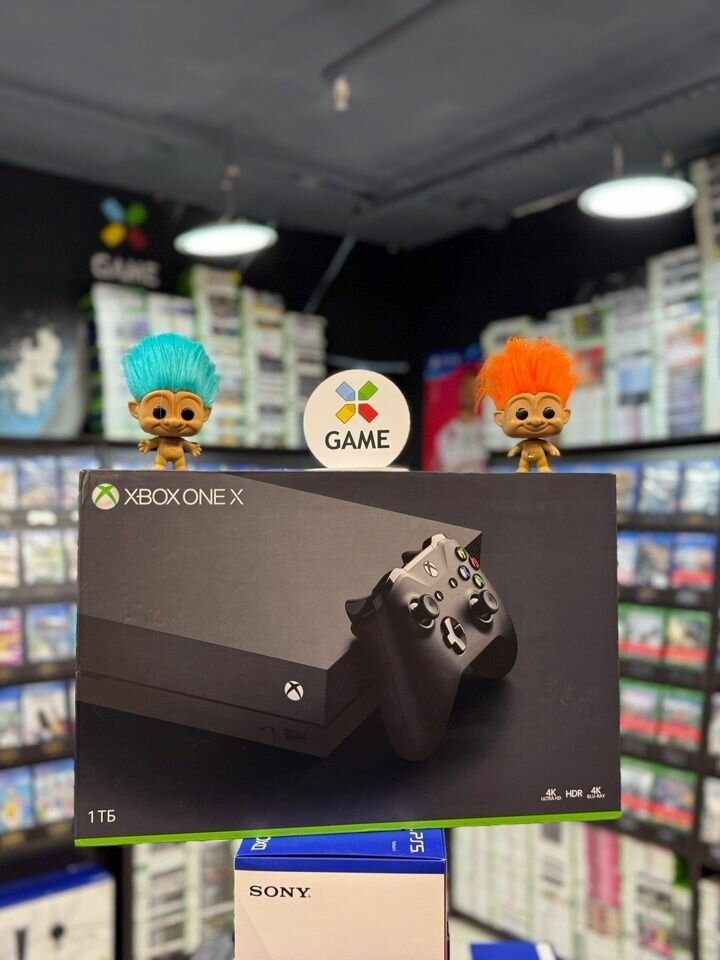 Игровая консоль Xbox ONE X 1TB Черный (Box)