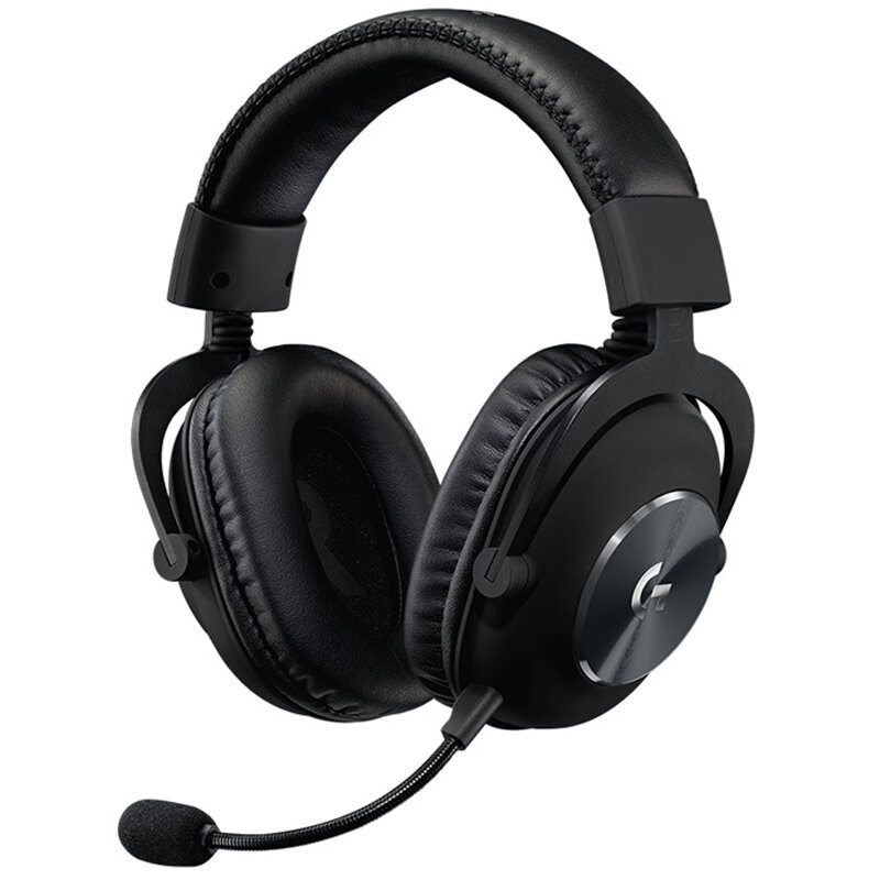 Проводные наушники Logitech PRO X Gaming Headset, с микрофоном, цвет черный