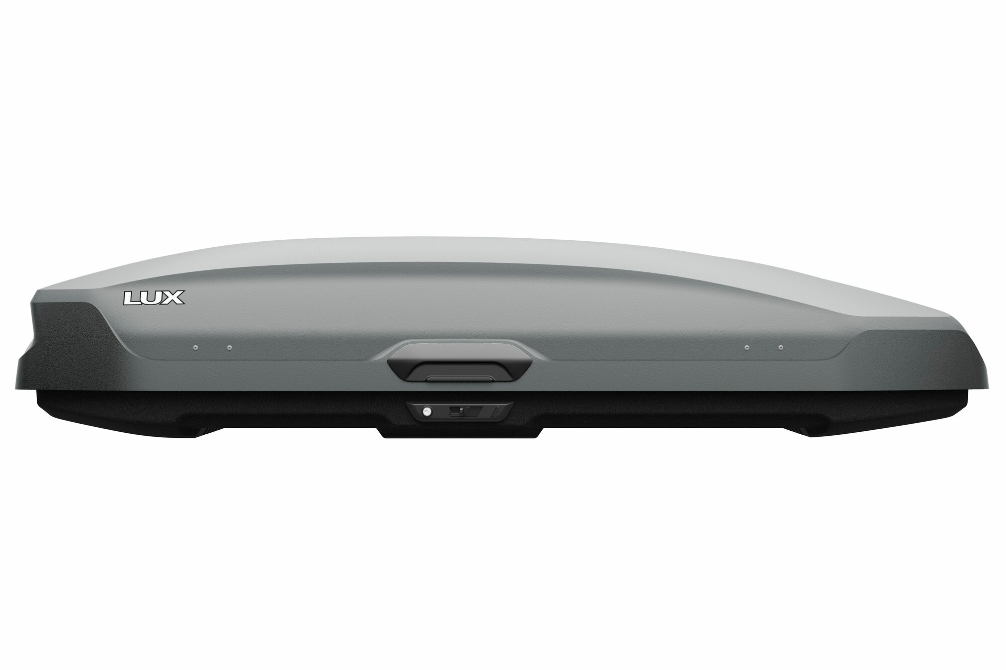 Автобокс на крышу LUX TAVR 197 серый матовый 520 литров, с двусторонним открытием/ Бокс на крышу Люкс Тавр 197 (1970х890х400 мм) арт. 791958