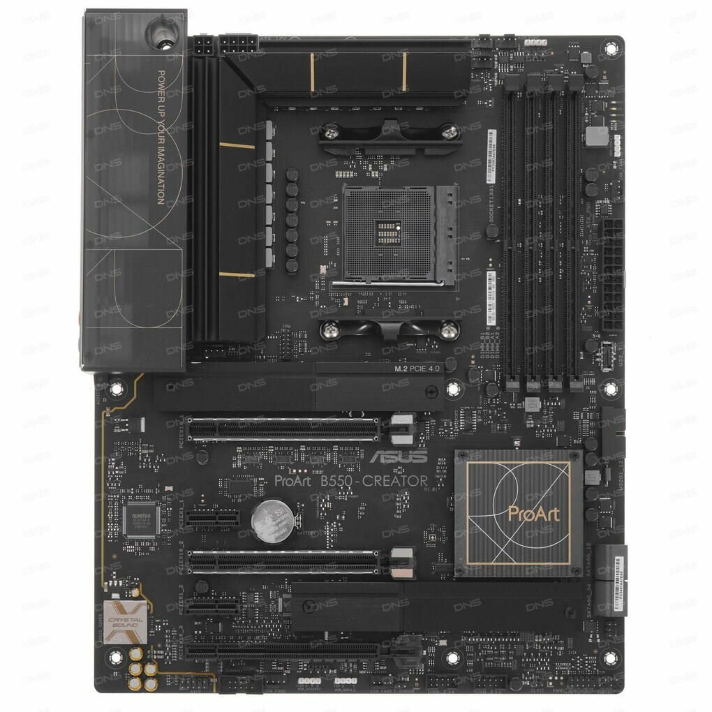 Материнская плата ASUS ProArt B550-CREATOR (ProArt B550-CREATOR) - AM4, AMD B550, 4хDDR4-3200 МГц, 3хPCI-Ex16, 2хM.2, Standard-ATX