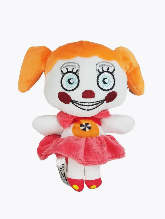 Мягкая игрушка Цирковая Малышка Пять ночей с Фредди FNAF 18 см (Five Nights at Freddy's)