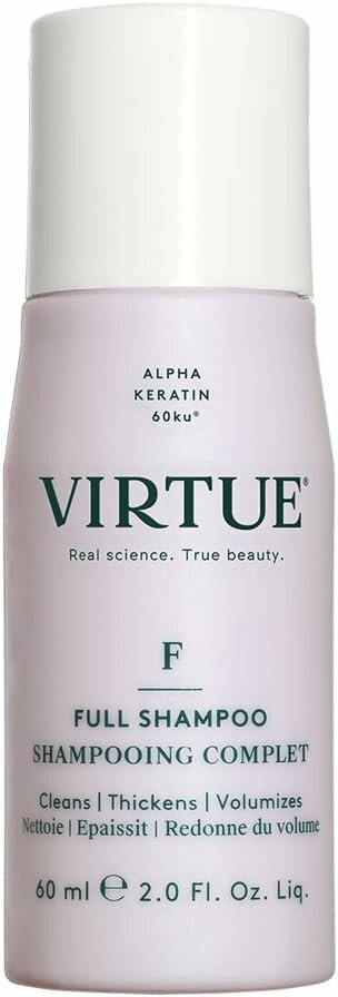 Шампунь для объема волос мини-формат VIRTUE FULL Shampoo 60ml