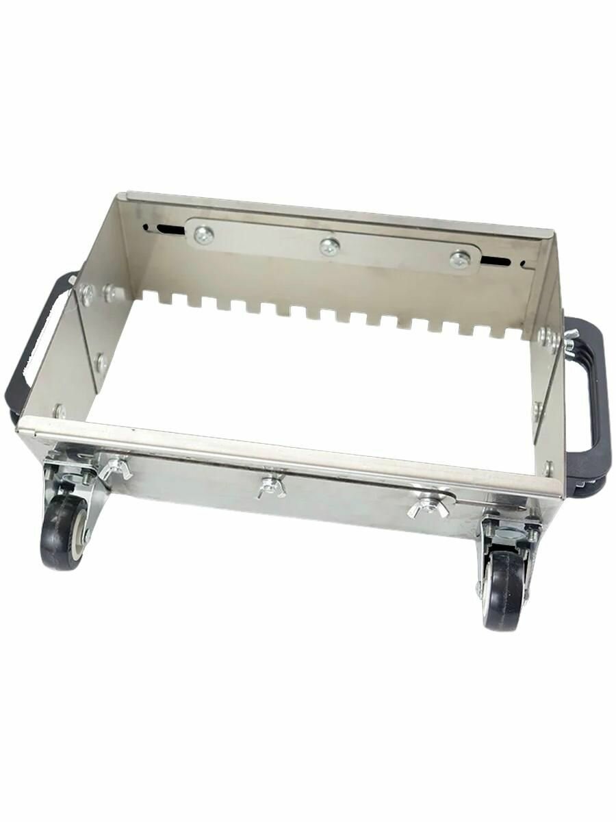 800мм регулируемый зазубренный шпатель-гребень с колесиками, квадратный ящик для выравнивания плитки, инструмент для выравнивания тротуарной плитки