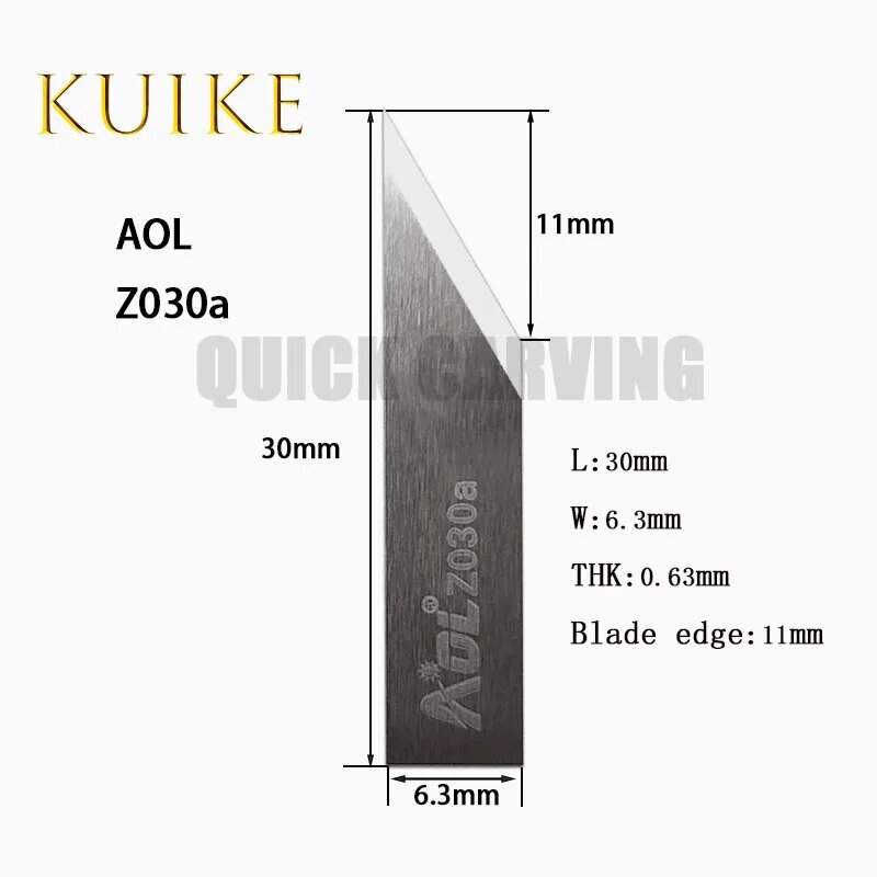 Фреза AOL Z030a, Cutting Edge Length: 11mm, L:30mm