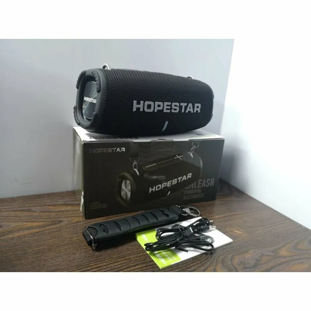 HOPESTAR H50 20Вт Портативный Бумбокс С Bluetooth И Сабвуфером MP3-Плеер Высокая Мощность Аудио Центр
