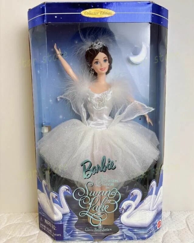 1997 Barbie Queen Swan Lake Коллекционное издание Барби, королева Лебединого озера Барби