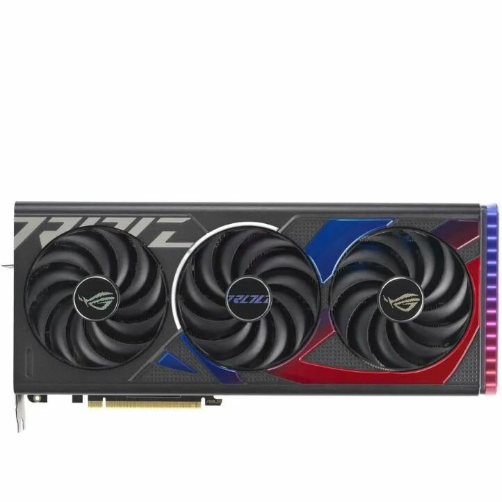 Видеокарта ASUS Strix (ROG-STRIX-RTX4070S-O12G-GAMING) - PCI Express 4.0, 12 ГБ, GDDR6X, 192 бит, PCI-E, GPU 2640 МГц