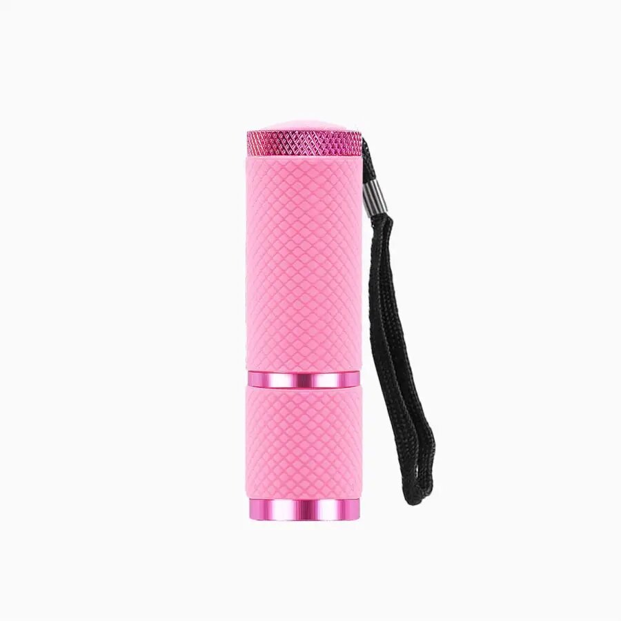 Мини-фонарик розовый Pocketman 9LED