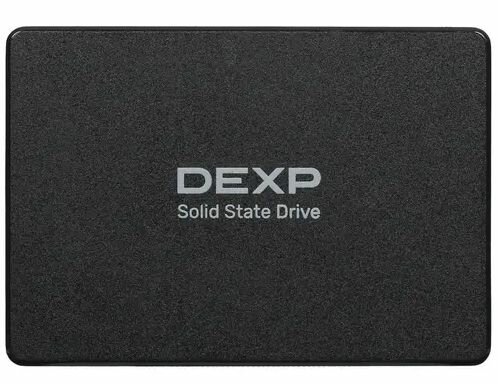 512 ГБ 2.5" SATA накопитель DEXP C100 (C100SMYM512) - SATA3 6.0 Гбит/с, чтение - 550 Мбайт/с, запись - 495 Мбайт/с, 3D TLC NAND