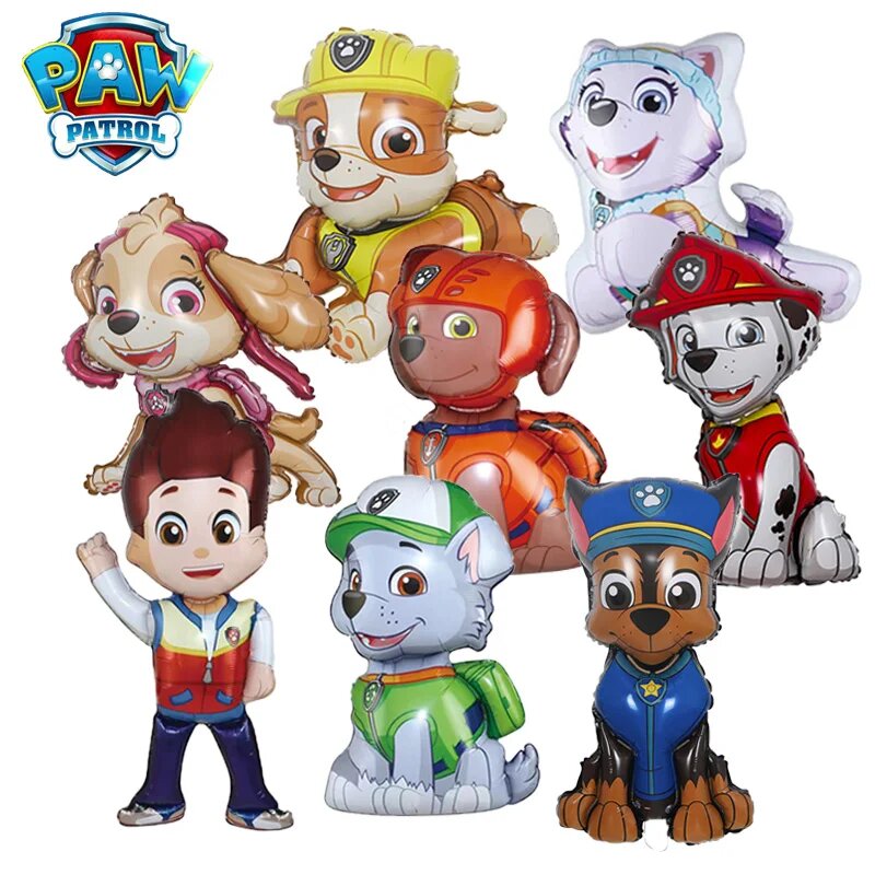 Фольгированные шары «Щенячий патруль» PAW PATROL набор из 8 шт.