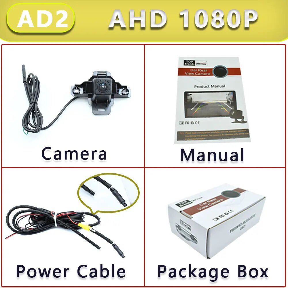 Для Subaru Forester SK 2019 2020 2021 2022 2023, камера для парковки автомобиля 170 ° AHD 1080P