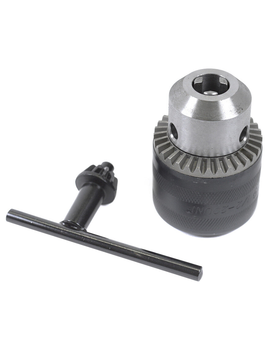 Патрон сверлильный (01, 5.13 мм) 20UNF-1/2 (c ключом) для дрели ИНТЕРСКОЛ ДУ-13/580ЭР (s/n 19.****)