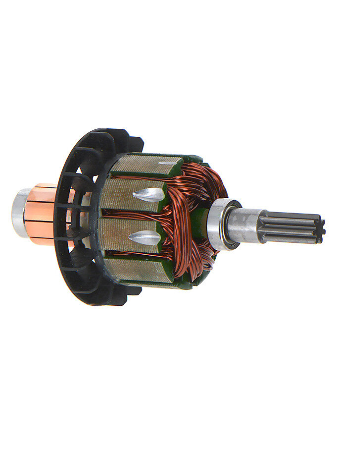 Ротор (якорь) (L-79 мм, D-31 мм, 7 зубов, прямо) для гайковерта аккумуляторного MAKITA BTW251