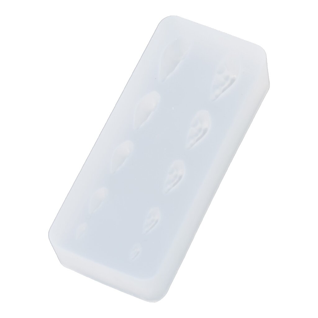 Глиняная форма для ушей русалки ручной работы