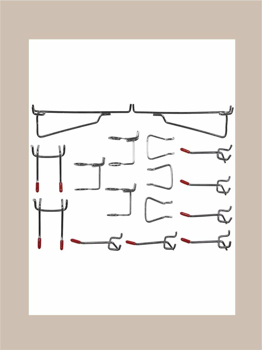 Набор подвесов для перфопанели 16 предметов