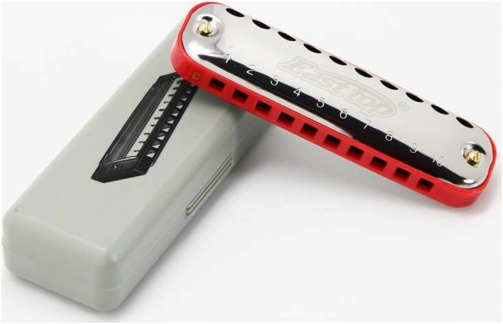 EASTTOP T10-1 C RED COMB - Губная гармоника диатоническая