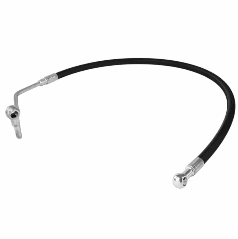 Шланг ГУР УАЗ Буханка ГУР Борисов нагнетательный поворотный штуцер М14 - поворотный штуцер М14 (Тектан)