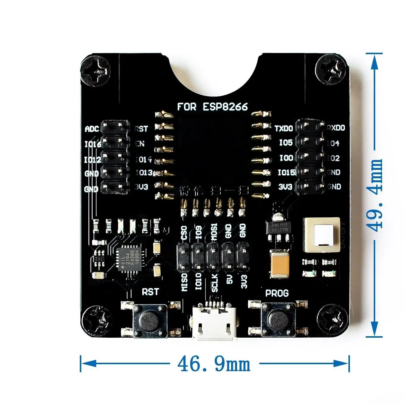 ESP8266 ESP-WROOM-32 Макетная плата, Цвет: ESP8266