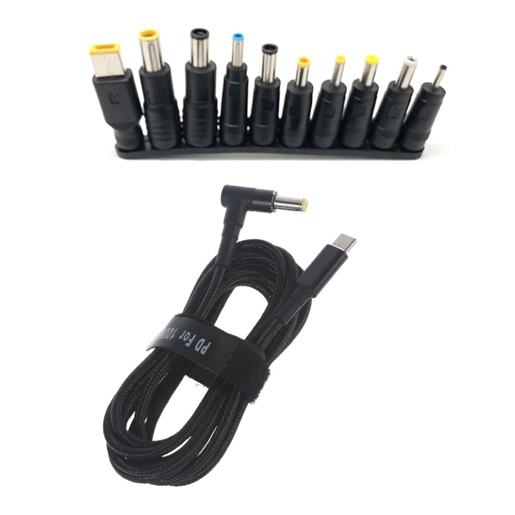 1,8 м 100 Вт Кабель USB-C Type-C Адаптер для Ноутбука USB-C в Универсальный разъем Jack Конвертер Кабель Питания Ноутбука
