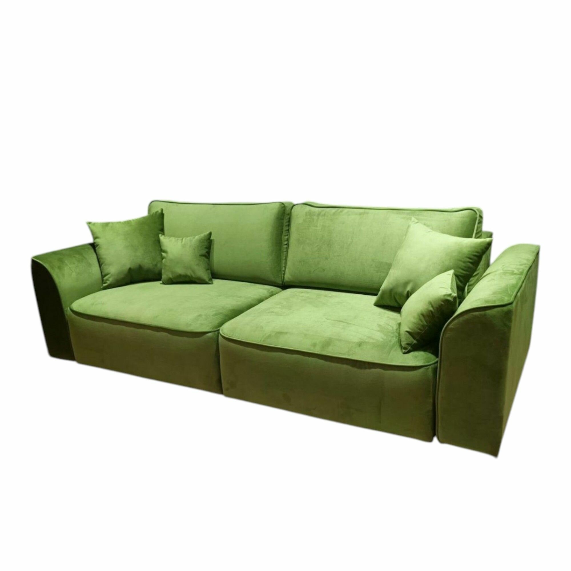 Диван Пион зеленый