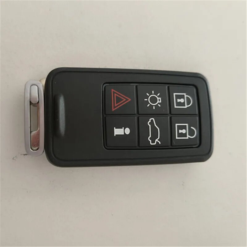 Корпус ключа Volvo 6 кнопок, необрезанное лезвие