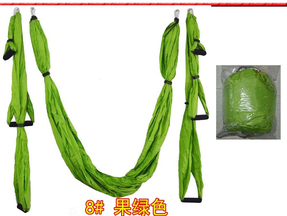 Крытый Реверсивный Воздушный Йога Гамак Йога Качели Фитнес Гамак Открытый Парашют Ткань Йога Гамак