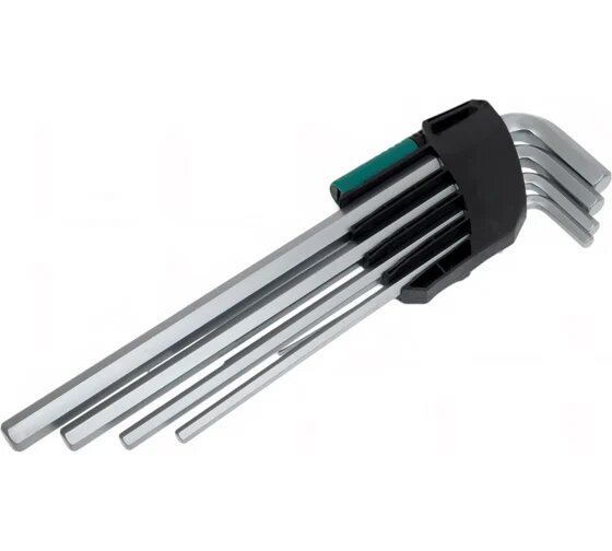 Набор шестигранных ключей SATA сверхдлинные, 9 пр. 09103A