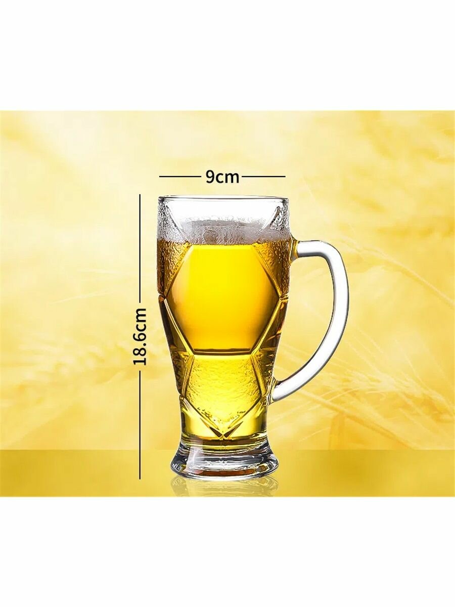 Набор бокалов для пива , хрустальное стекло,620,6