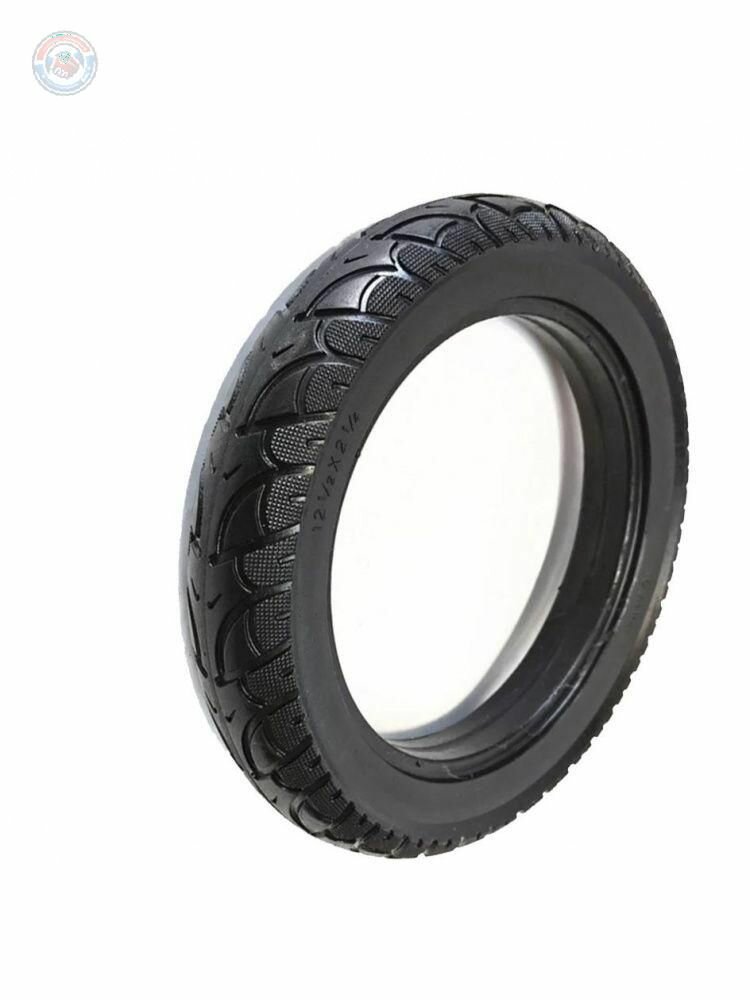 Литая покрышка 12 1/2x2 1/4 (57-203) для электросамоката и электровелосипеда прочная и надежная