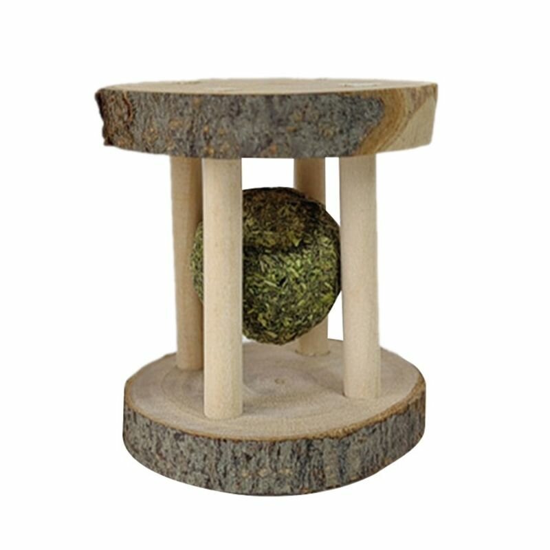 Набор для стачивания зубов хомяка (яблоневые палочки, травяные шарики)