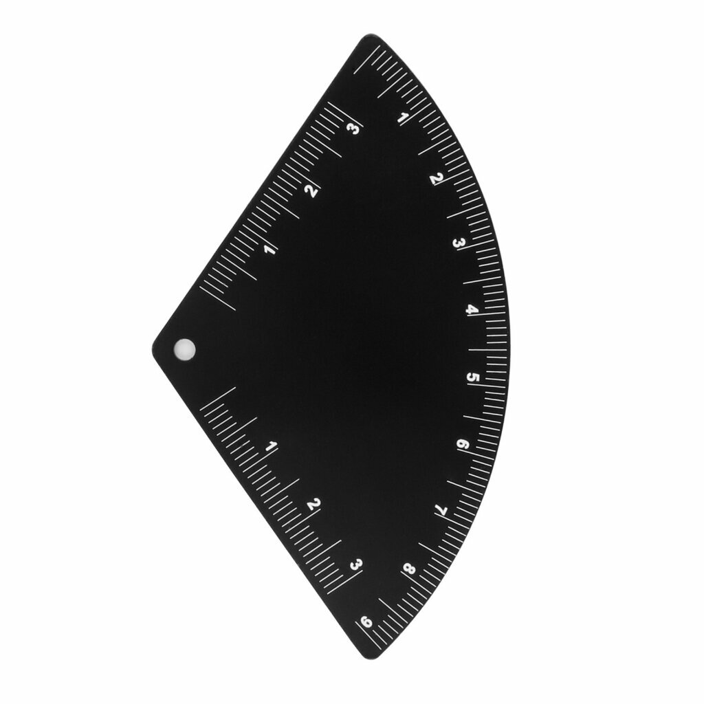 Многофункциональный инструмент для коррекции бровей с регулируемыми трафаретами