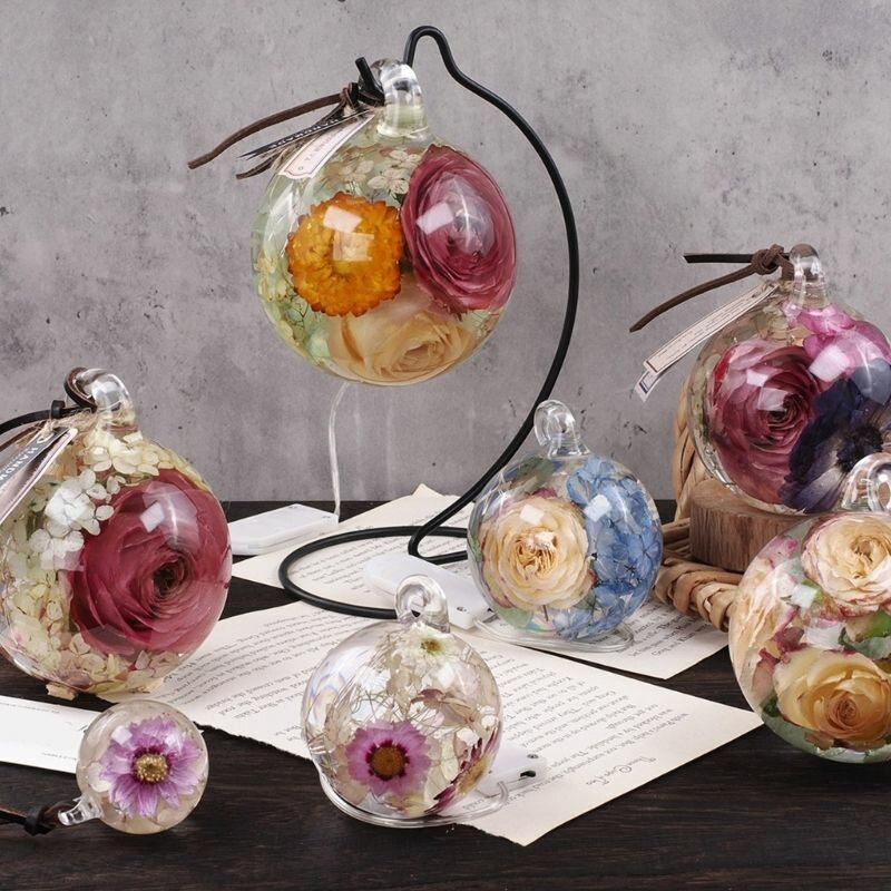 Форма для изготовления сферических шариков из эпоксидной смолы Diy crystal-80 мм