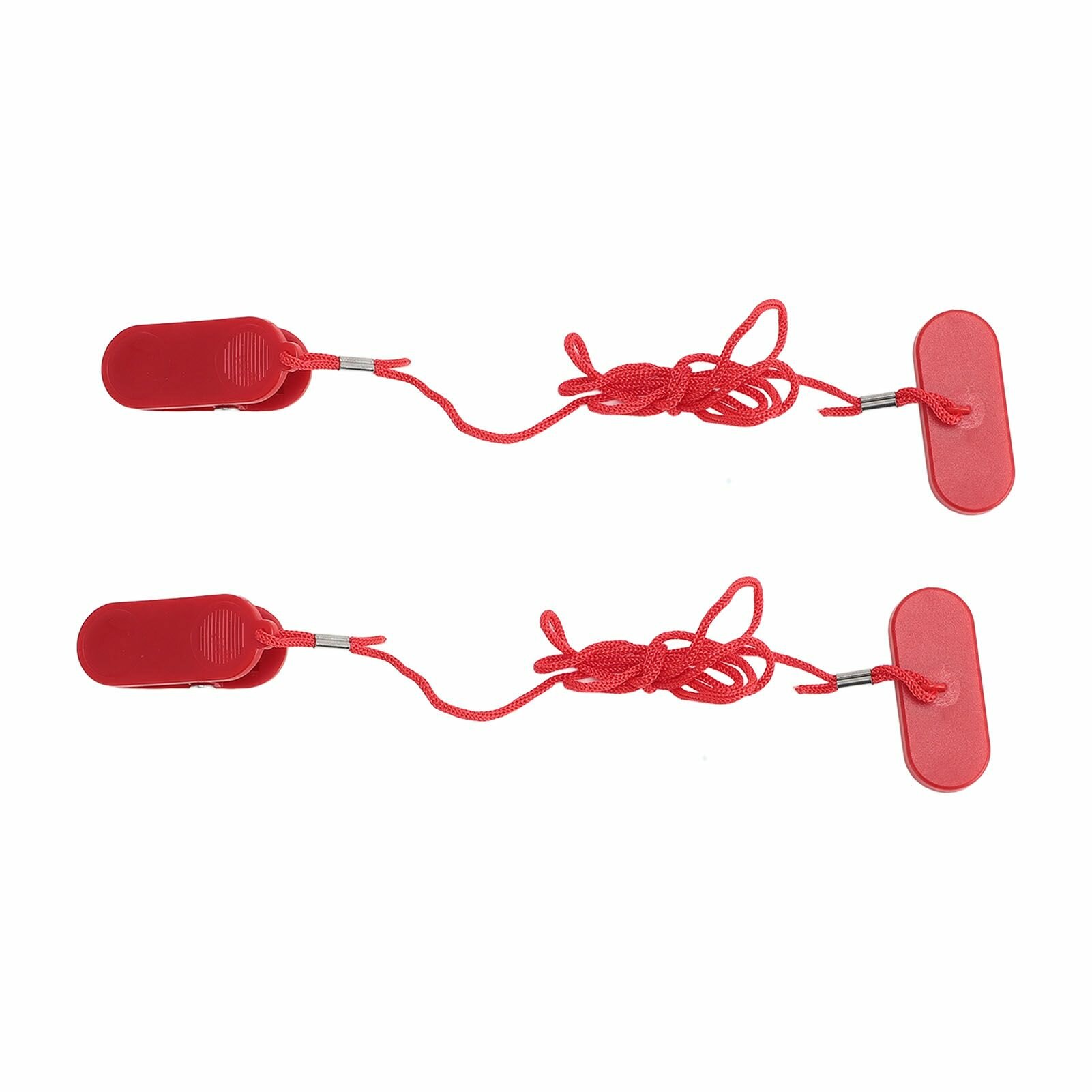 2 шт. Магнитный универсальный аварийный выключатель с блокировкой для большинства беговых дорожек и тренажеров.